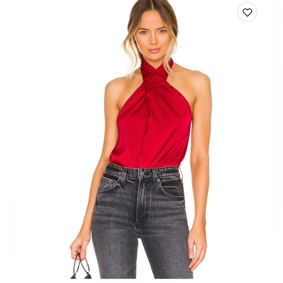 REVOLVE | Tops | Nwt Revolve X American Pleated Halter Top | Poshmark